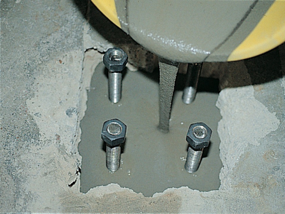 Le scellement, le calage et clavetage dans le béton