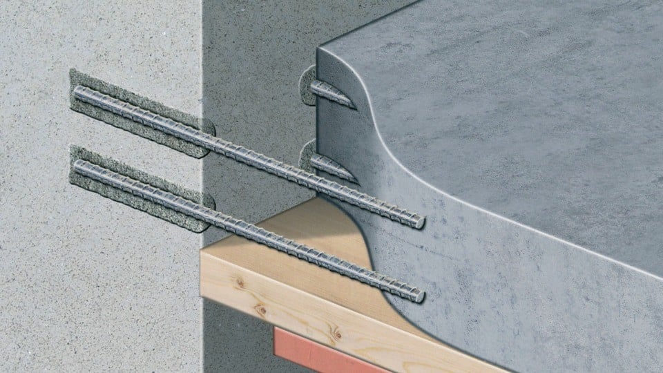 Le scellement, le calage et clavetage dans le béton