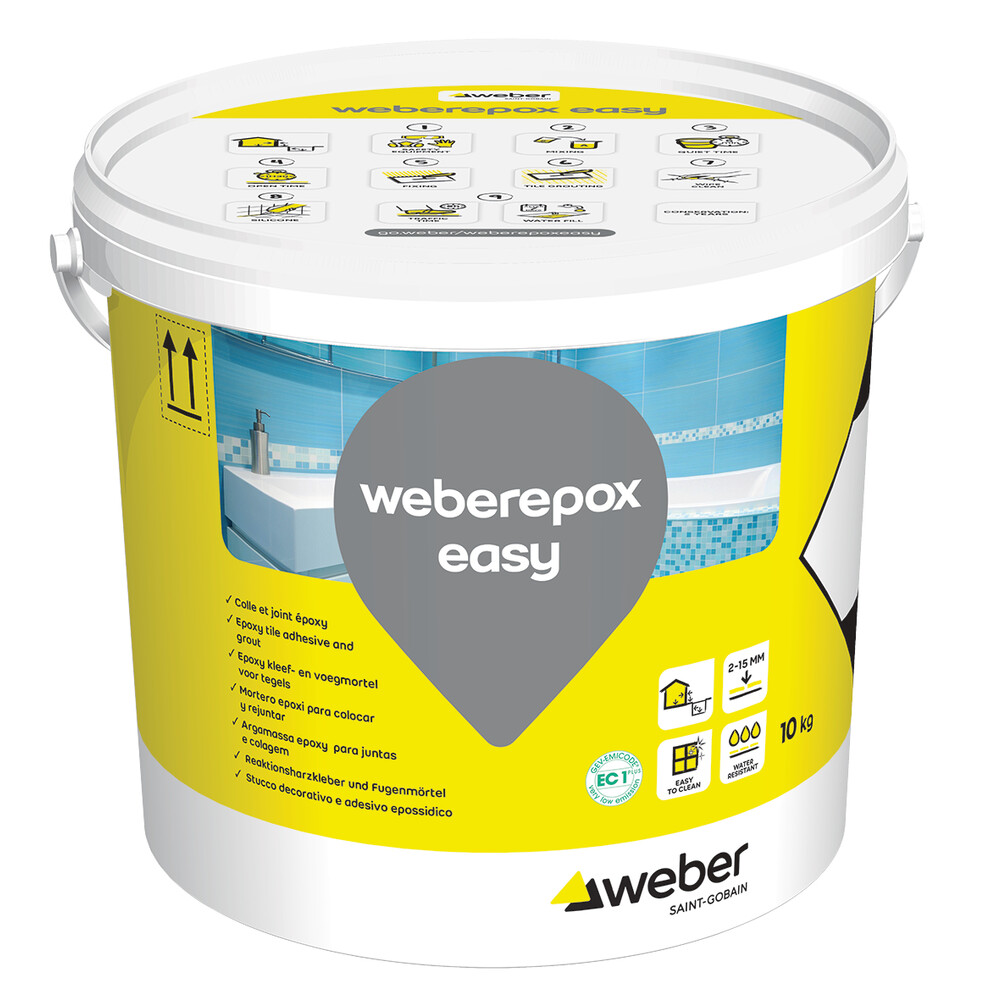 Joint carrelage époxy : weberepox easy, colle époxy _ Weber