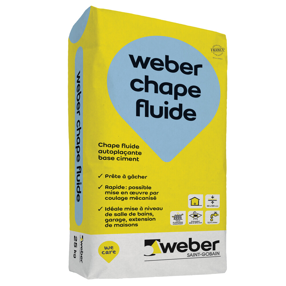 weber chape fluide : Les chapes fluides > Préparation et finition des ...