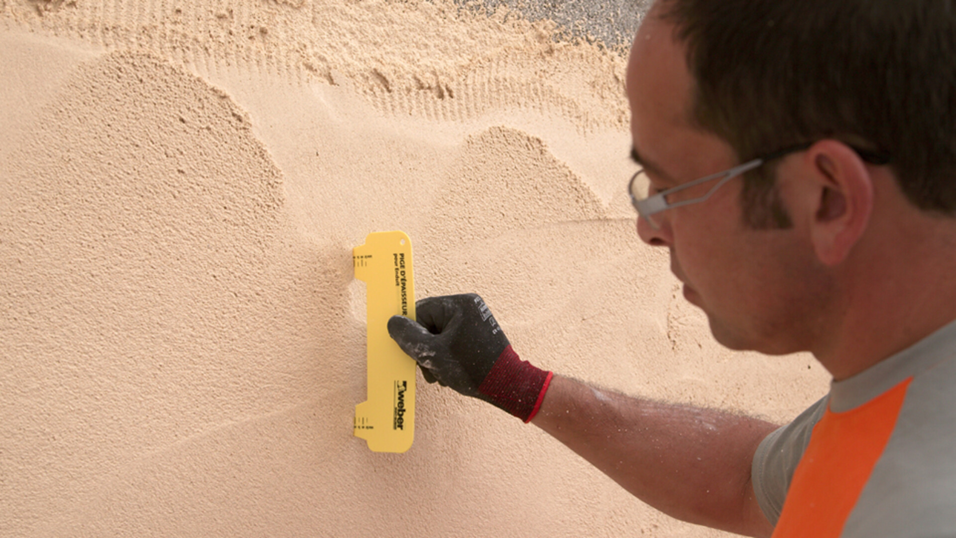 L'application de l'enduit | Weber