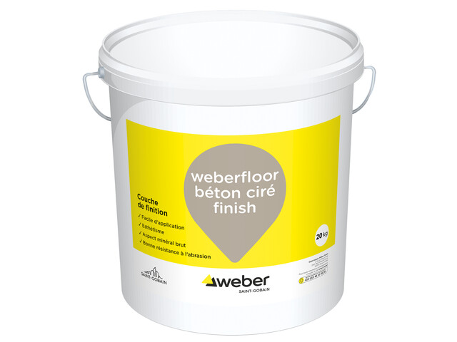 weberfloor béton ciré finish : Couche de finition du système weberfloor ...