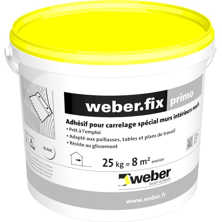 weberfix primo : adhésif pour carrelage