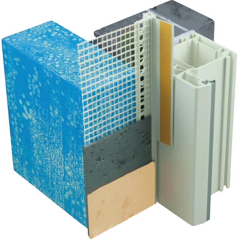 Webertherm profilé PVC entoilé pour huisserie | Weber