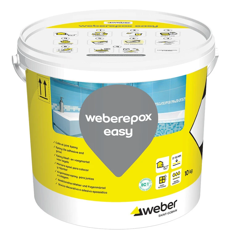 Joint carrelage époxy : weberepox easy, colle époxy _ Weber