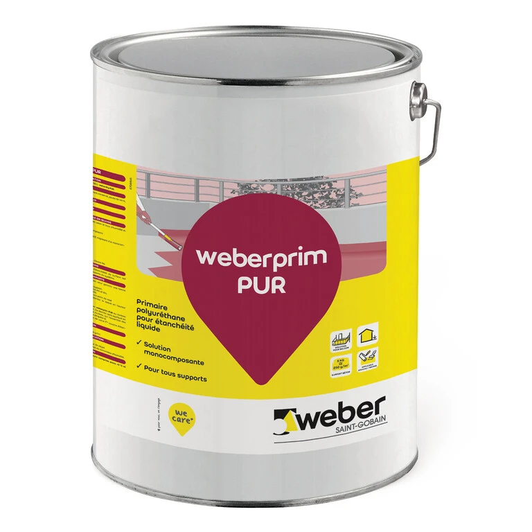 weberprim PUR : primaire d'accrochage système étanchéité