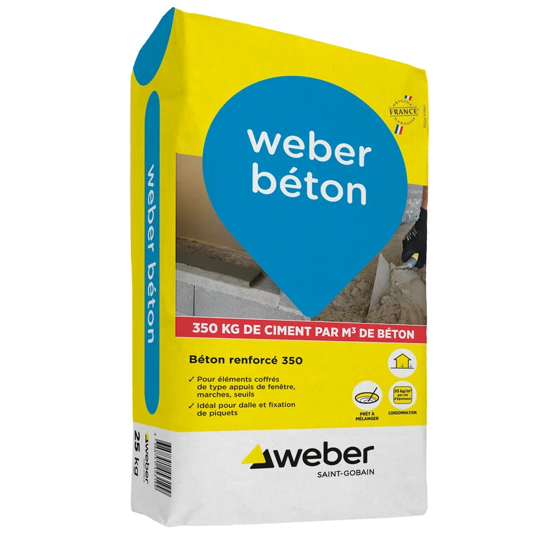 weber béton: béton pour travaux de maçonnerie