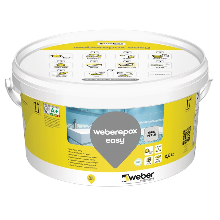 Joint carrelage époxy : weberepox easy, colle époxy _ Weber